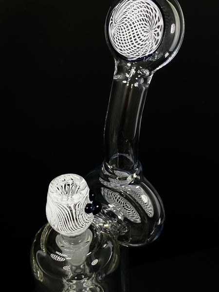 Ben Wilson Retticello recycler 14mm slide included – NE Glass Art