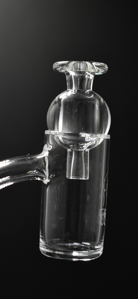 Clear Bubble Cap by Bradley Miller (25mm compatible) – NE Glass Art