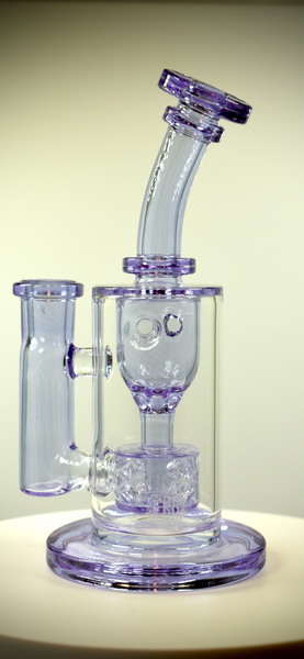 Mini 7.5” Torus Recycler w/ 4x seed perk “Gemini CFL” – NE Glass Art