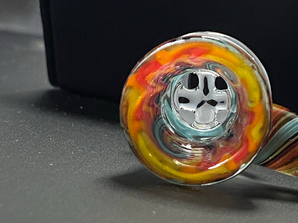 18mm Mike Fro 4 - Hole slide – NE Glass Art