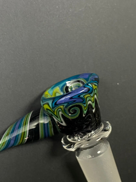 14mm Mike Fro 3- Hole slide – NE Glass Art
