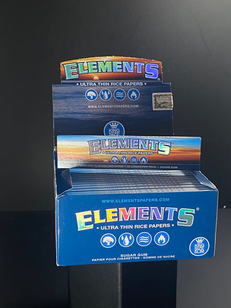 King size Elements Rolling Papers – NE Glass Art